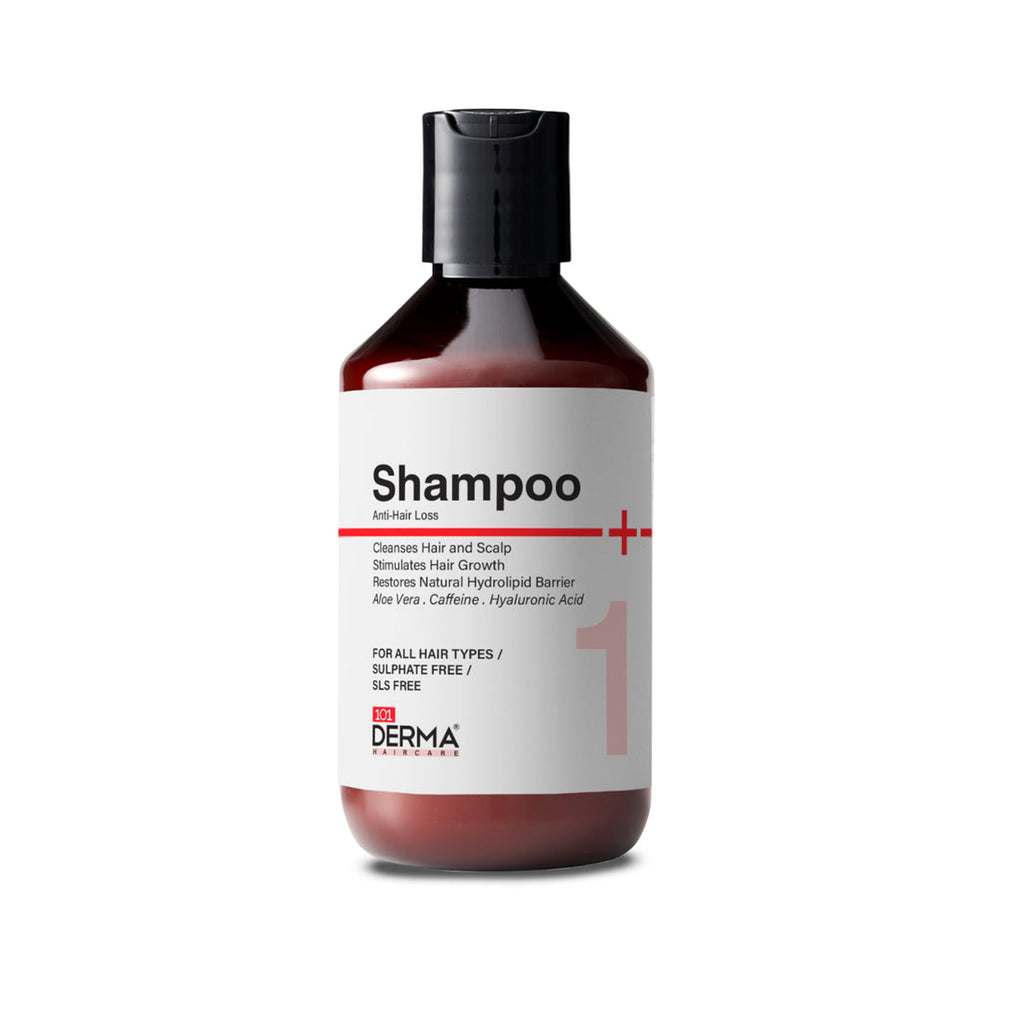 101 Derma Anti Hair Loss Shampoo 300ml – Shaima Beauty